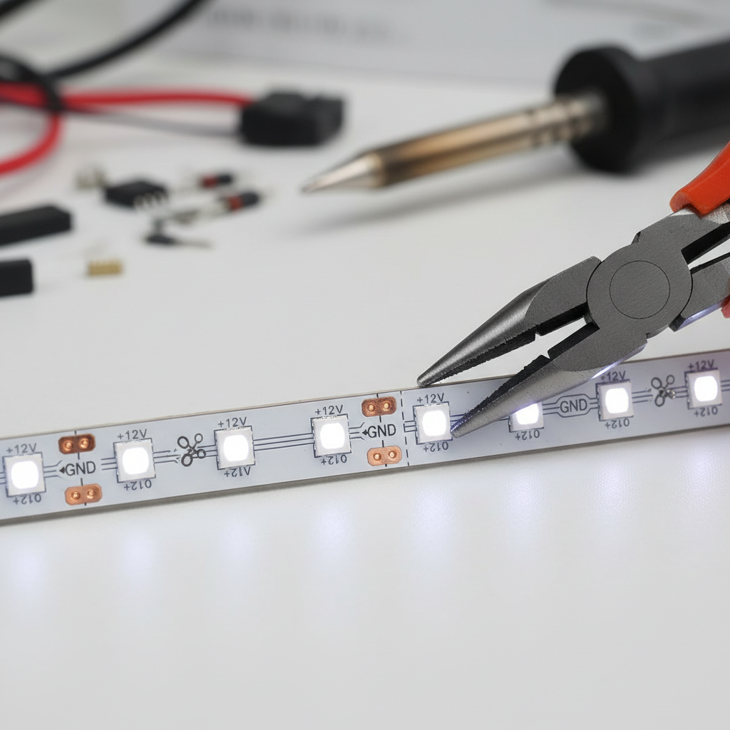 Where to Cut LED Strip: A Complete Guide for 12V/24V Cut Points Explained