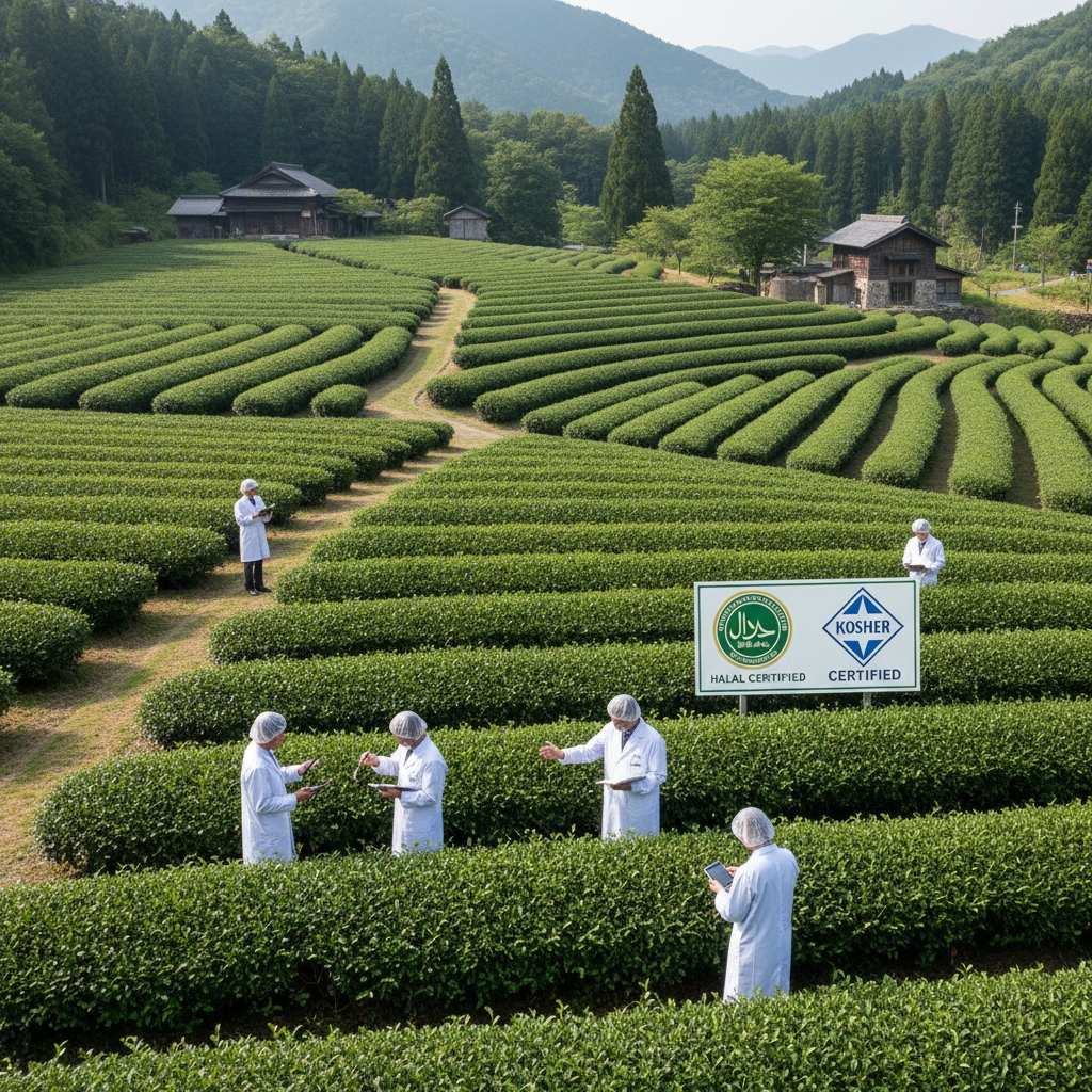 Halal-Koscher-Matcha-Pulver-Exportleitfaden nach Europa – Riching Matcha