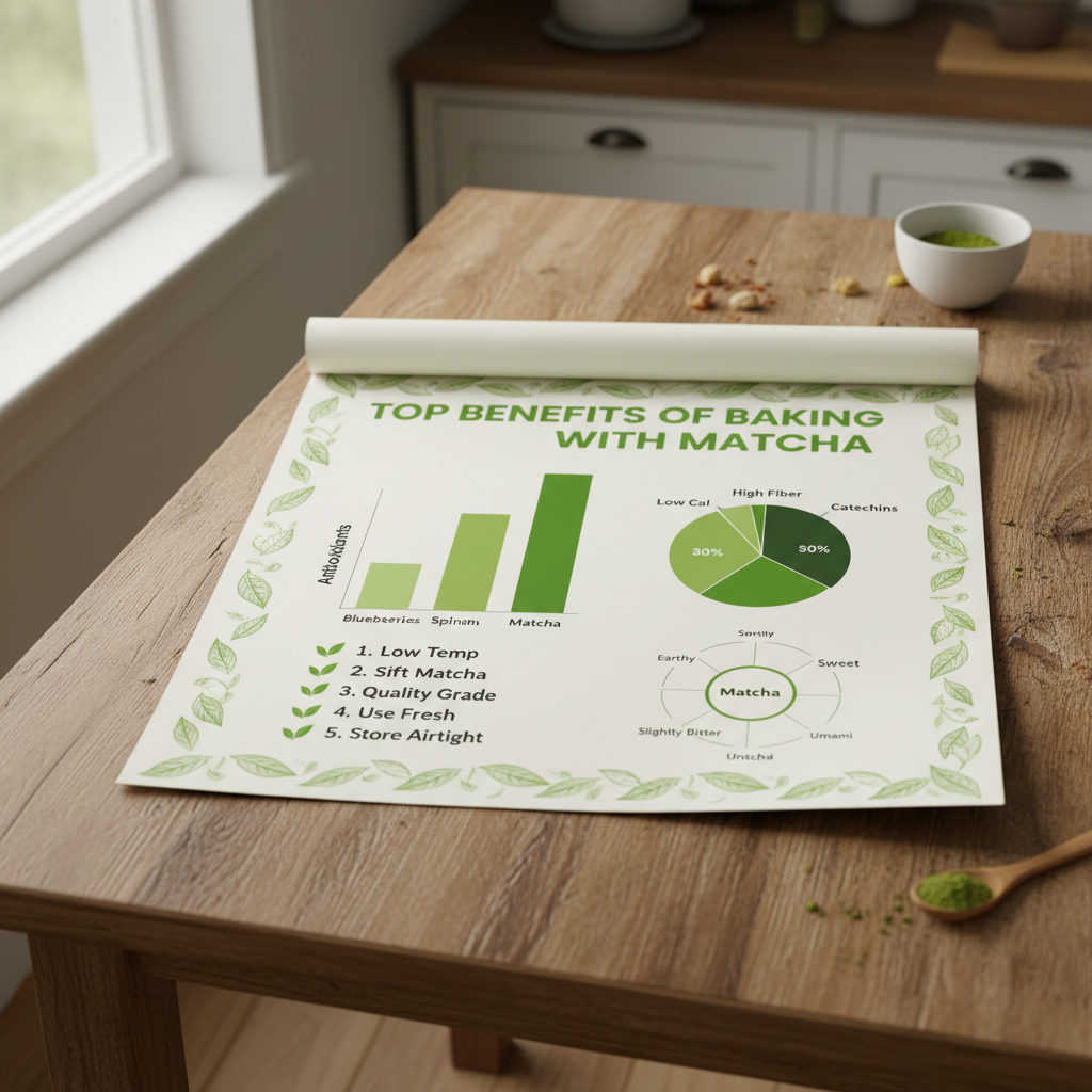 Matcha om te bakken: recepten en tips voor zoete en hartige lekkernijen